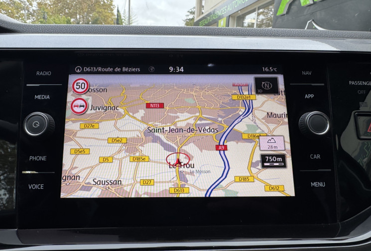 VOLKSWAGEN POLO d'occasion VI (6) 1.0 TSI 95 COPPER LINE * 1ERE MAIN ...