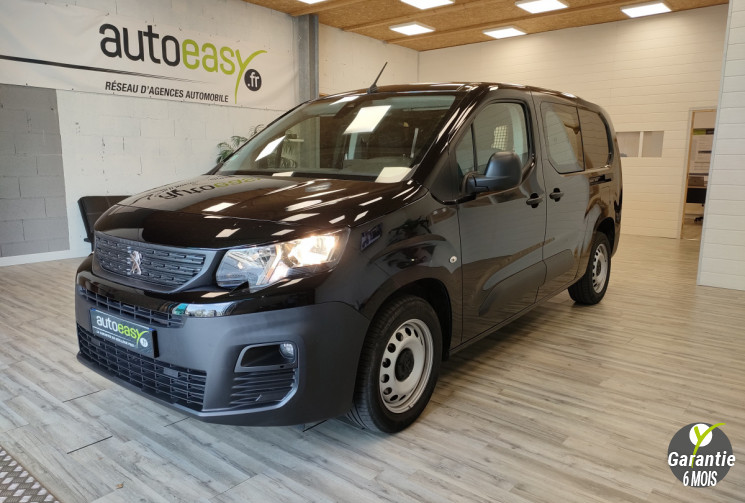 PEUGEOT PARTNER Cabine Approfondie 950kg BlueHDi 130ch S&S Asphalt EAT8 ...